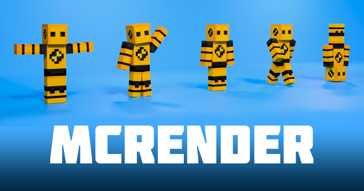 MC Render - Professional Minecraft Poses & Renders